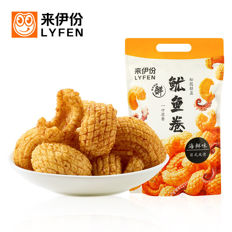 Laiyifen Mực Cuộn / Tôm Dải 188g Hộp Đặc Điểm Kỹ Thuật 12 Gói Thường ...