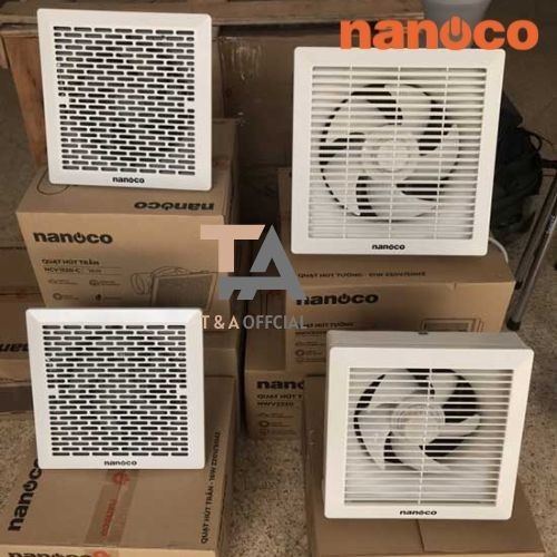 Quạt hút âm trần Nanoco NCV1520-C/NCV2020-C có ống dẫn | Shopee Việt Nam