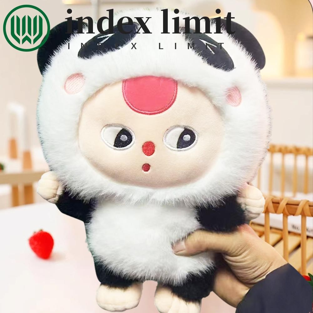 Index LIMIT Baby Three Plus Toy, Panda Rabbit Baby Three Plush Doll ...