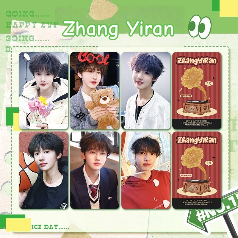 5-6 chiếc TF Family Thế hệ thứ 4 Chen Junming Lomo Cards Zhang Hanrui ...