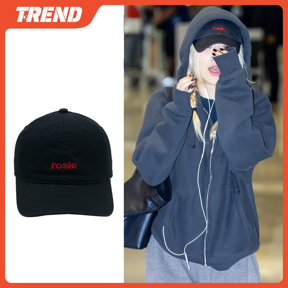 Kpop BLACKPINK ROSE ROSIE MERCH Mũ bóng chày thêu rửa Mũ bóng chày nam ...