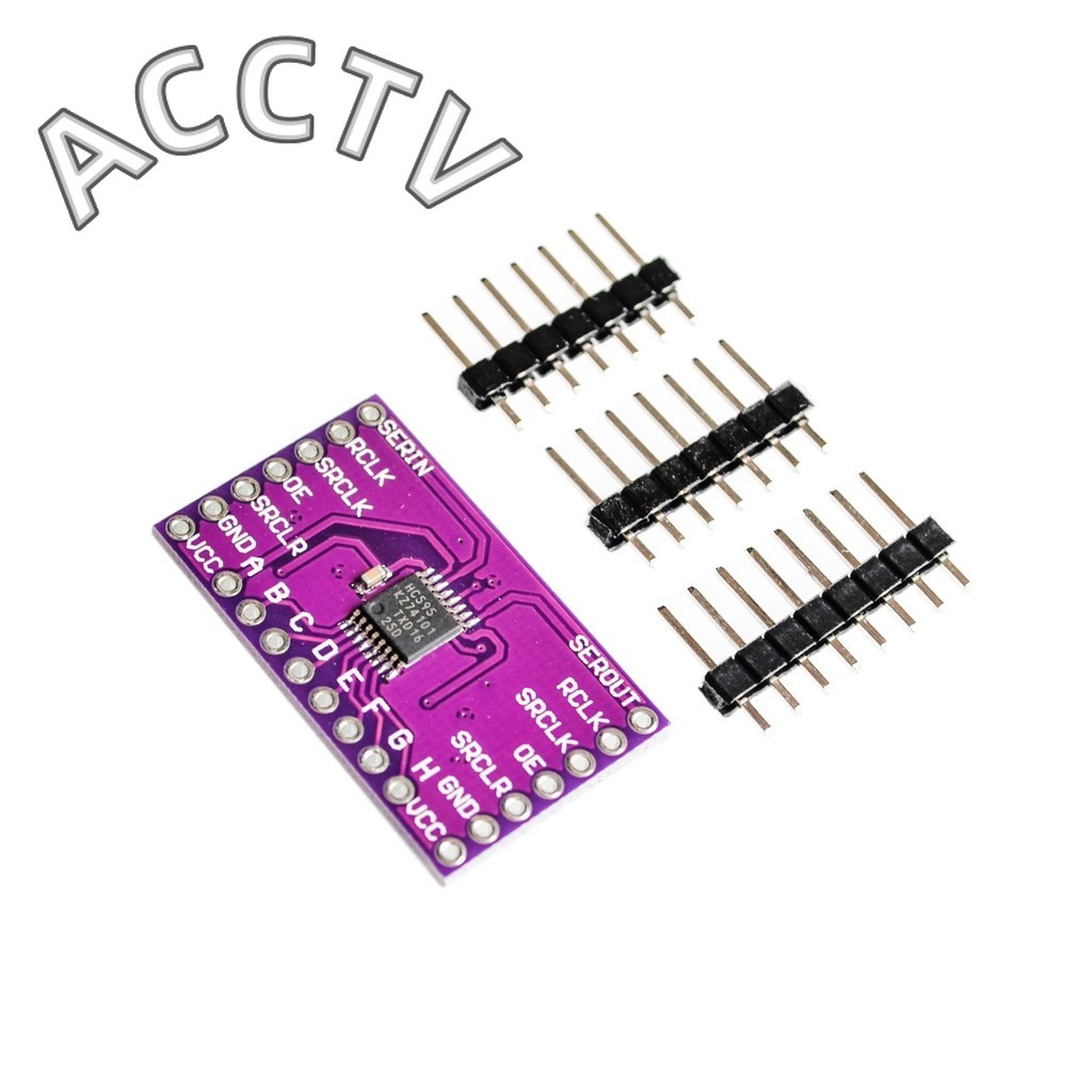 74HC595 Shift Register Breakout 595 Thanh ghi dịch chuyển 8 bit | Shopee Việt Nam