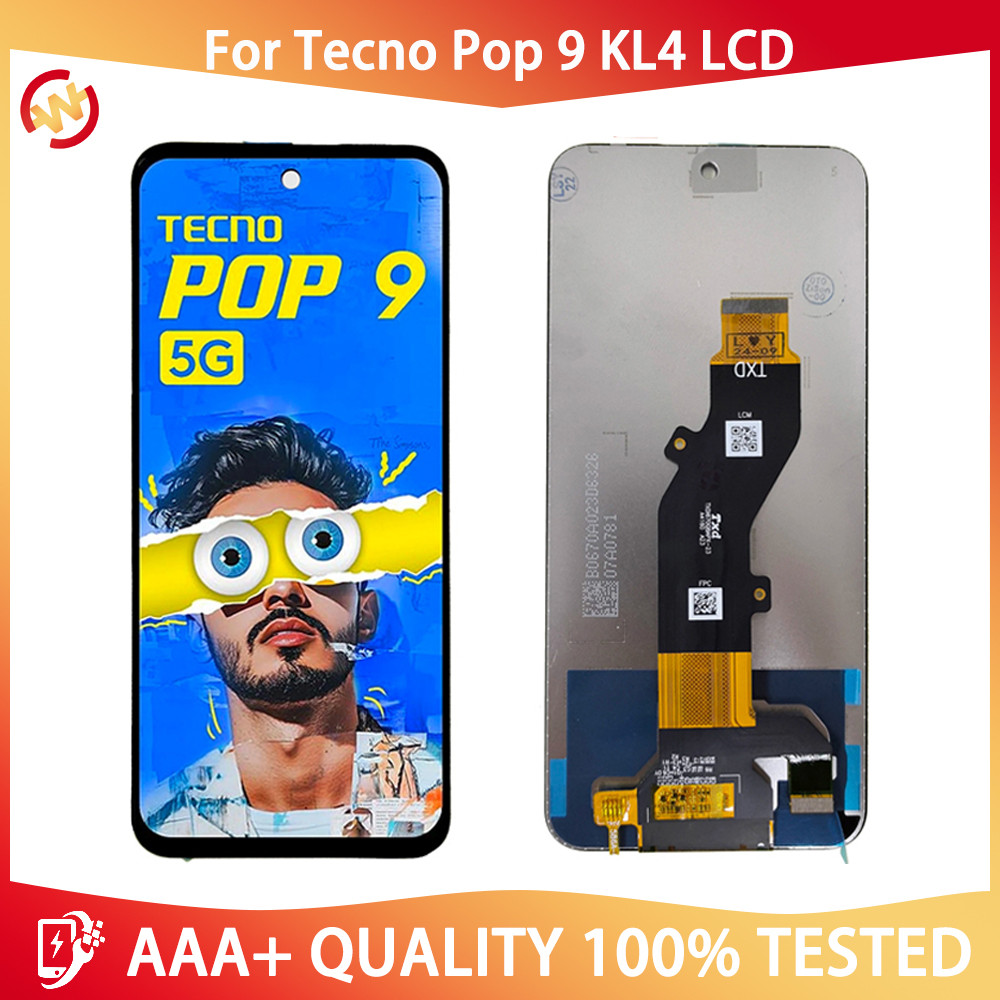 Dành cho Tecno Pop 9 KL4 Màn hình LCD Bộ số hóa màn hình cảm ứng Thay ...