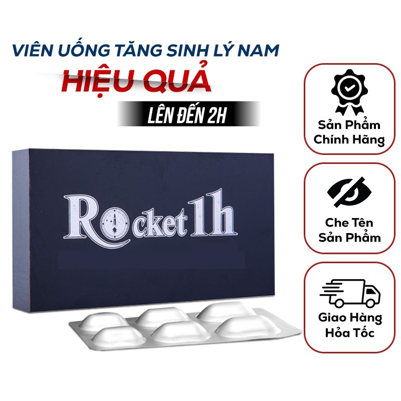 Rocket 1H Sao Thái Dương [Chính Hãng] Bổ Thận Tráng Dương, Kích Thích Hưng Phân Kéo Dài Thời ...