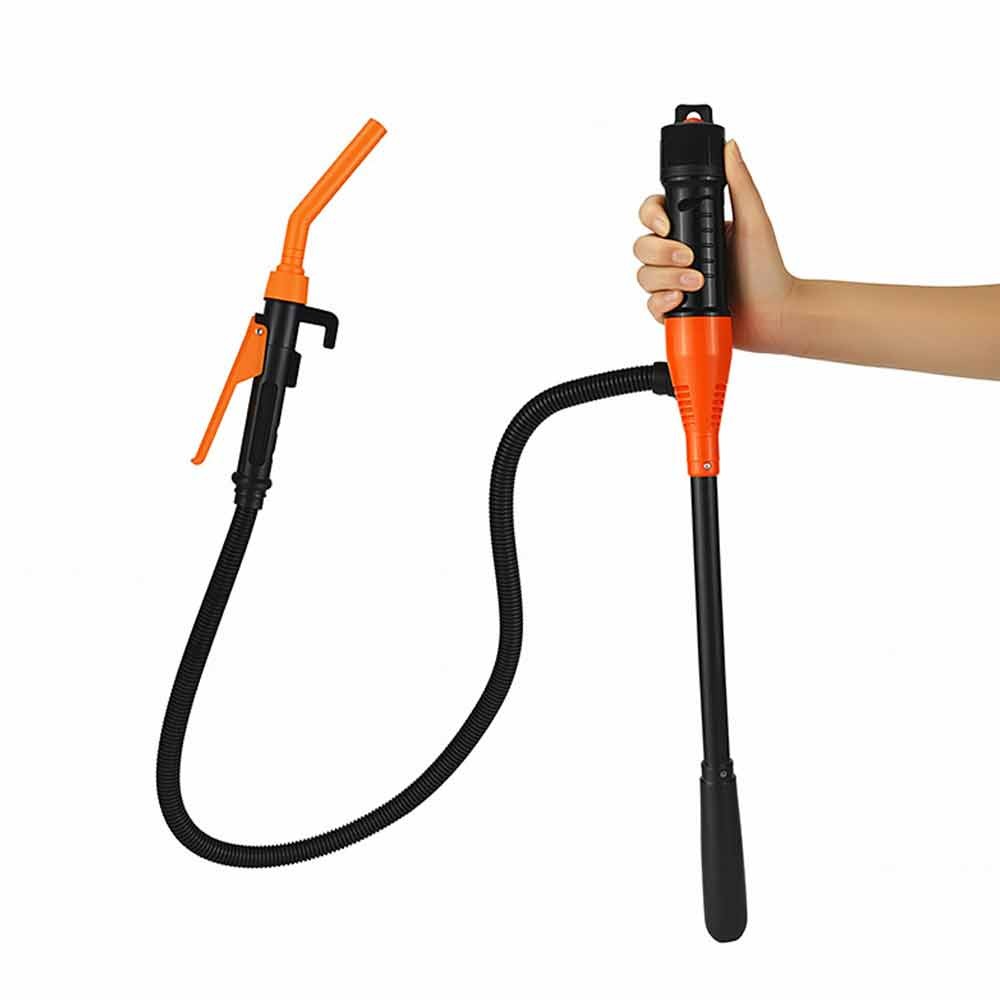 2.4 Gallons Electric Syphon Pump Battery Operated Petrol Oil Water Fuel ...