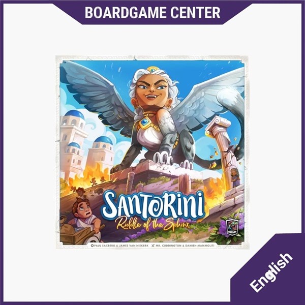 Bộ trò chơi Santorini: Riddle of the Sphinx (2025) - Work together to ...