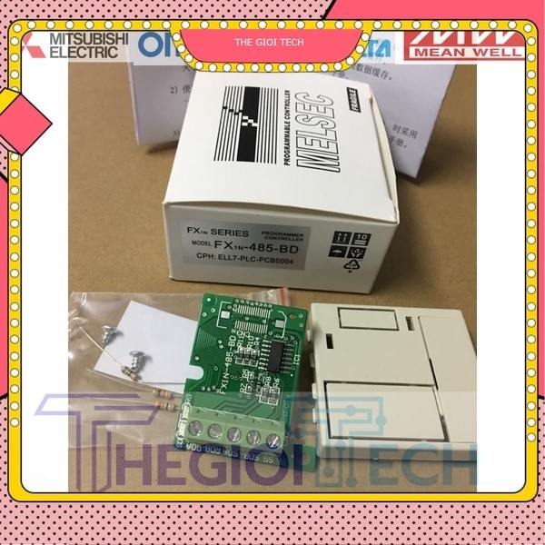 Module Truyền thông Mitsubishi Fx2n Fx3u Fx3g FX1S-232-BD FX3SA-422 FX1N-485-BD 232 485 422 BD ...