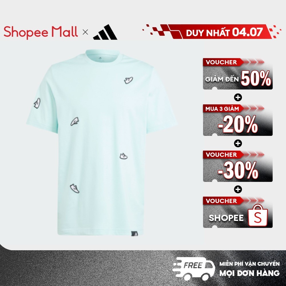 adidas Lifestyle Sportswear Undeniable Tee Men Turquoise IL5381 ...