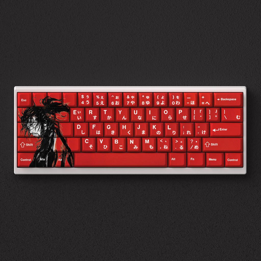 Samurai Keycaps Anh Đào Hồ Sơ PBT Thuốc Nhuộm Năm Mặt Thăng Hoa Nhật ...