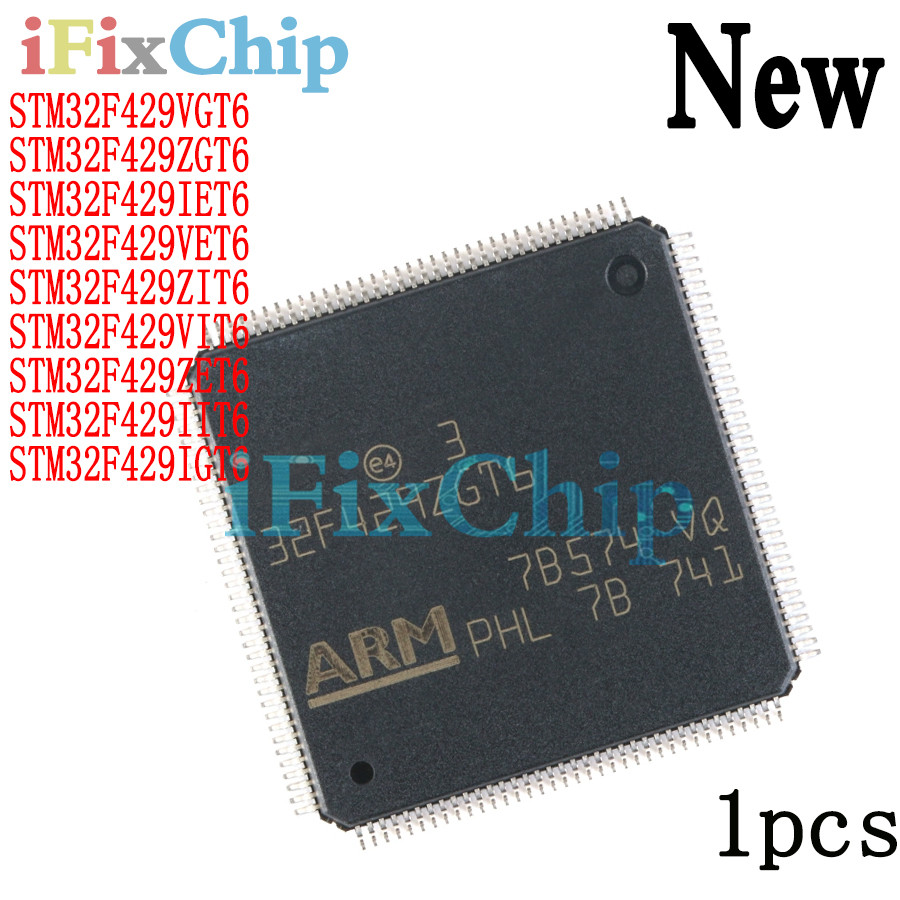 1 Chiếc Thương Hiệu Mới STM32F429VIT6 STM32F429VET6 STM32F429VGT6 STM32F429ZIT6 STM32F429ZET6 ...