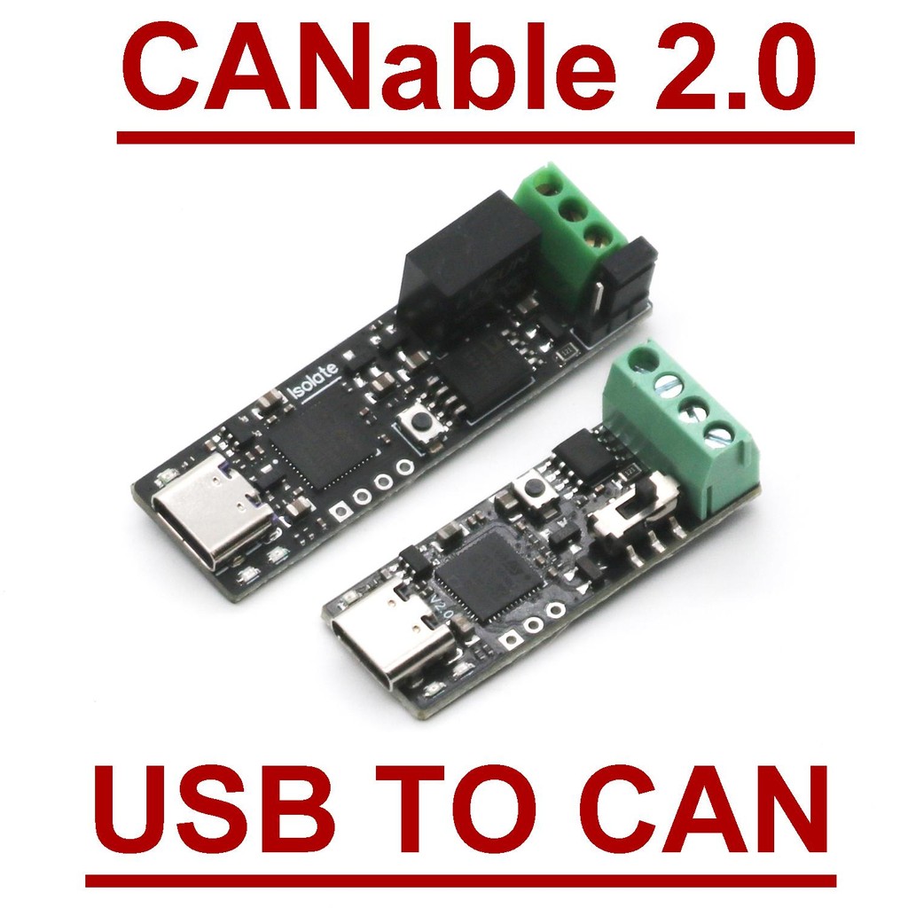 Type-c USB to CAN CANable 2.0 PCAN, CAN bus gỡ lỗi công cụ phân tích hỗ ...
