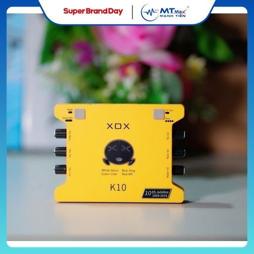 Bộ sound card k10 2024 phiên bản kỷ niệm 10 năm hãng ra dòng xox- Sound ...