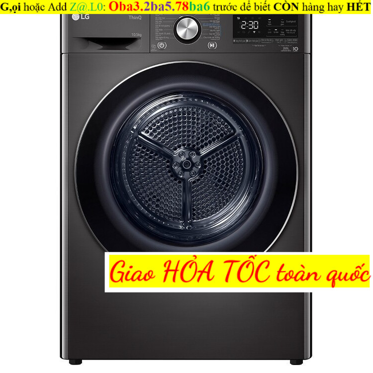 Còn 1c-KM-DVHP50B - Máy Sấy Bơm Nhiệt LG DUAL Inverter Heat Pump™ 10,5kg (đen) DVHP50B | Shopee ...