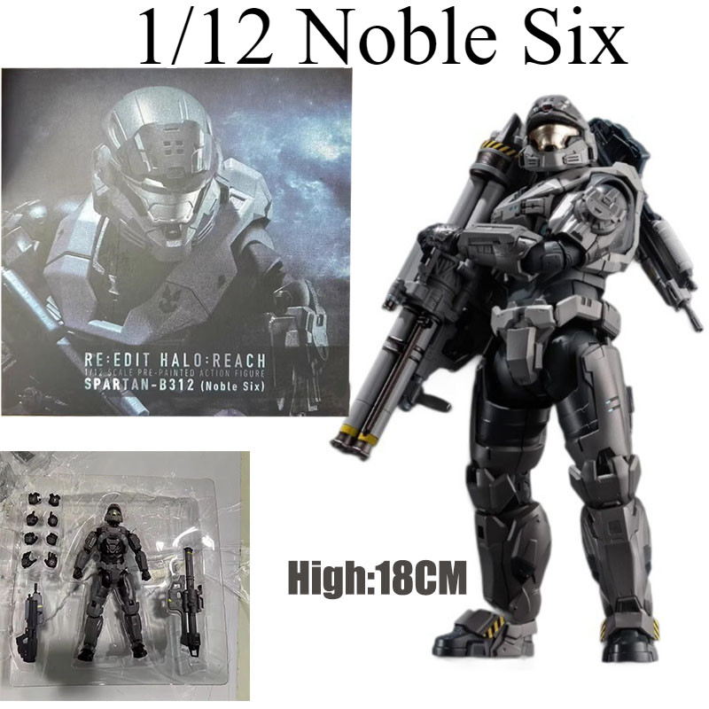 1 / 12 RE: EDIT Halo: REACH Escala Master Chief Noble Six Action Hình ...
