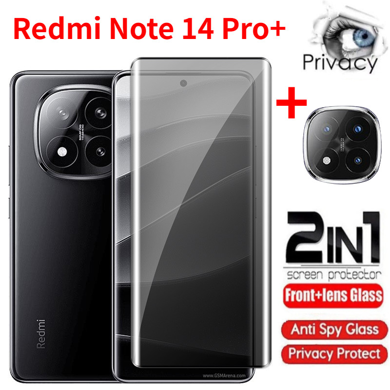 Miếng dán bảo vệ màn hình chống gián điệp cho Redmi Note 14 Pro + Redmi Note 14 Pro 14Pro ...