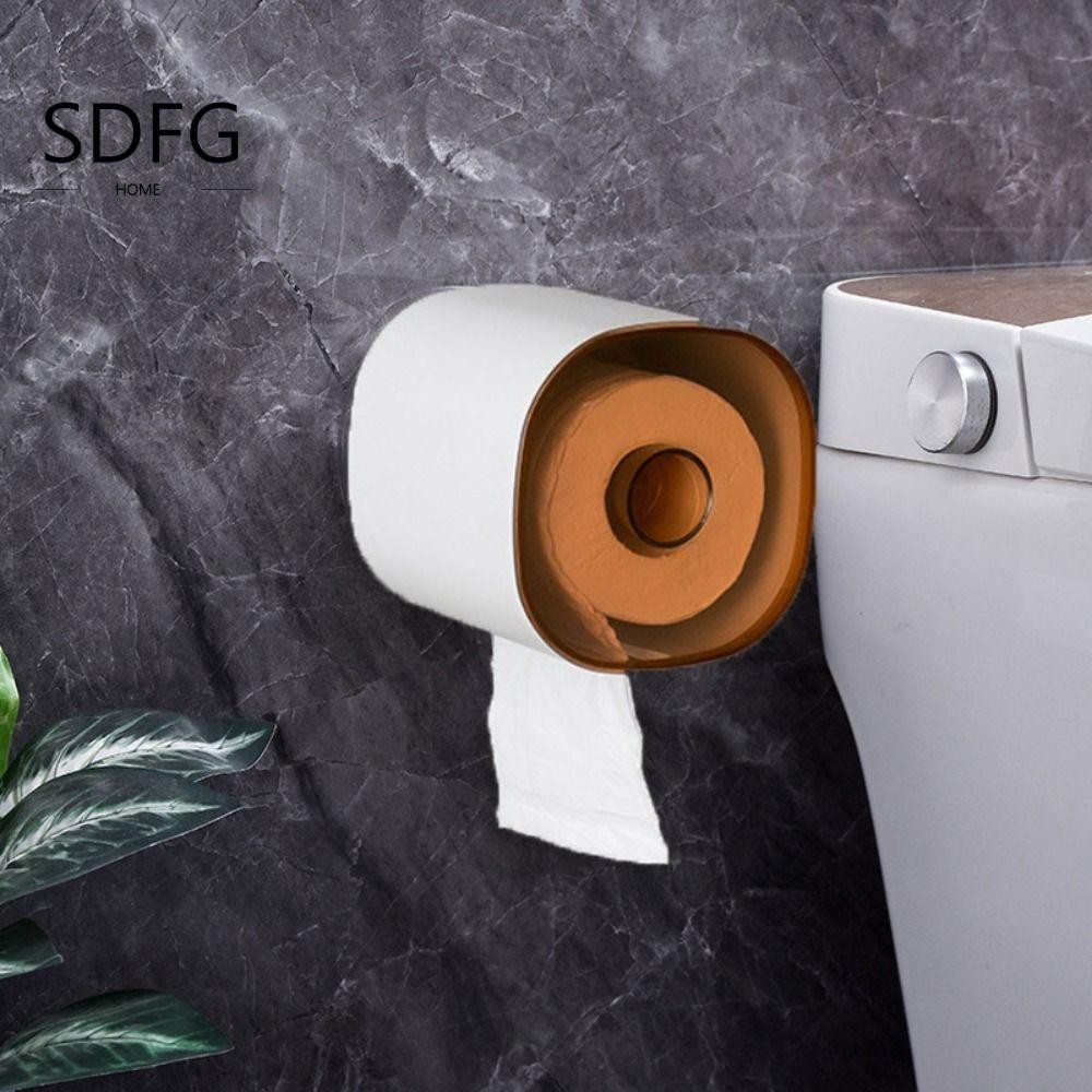 Hộp đựng khăn giấy SDFG, Hộp đựng giấy vệ sinh bằng nhựa tròn, Hộp đựng ...