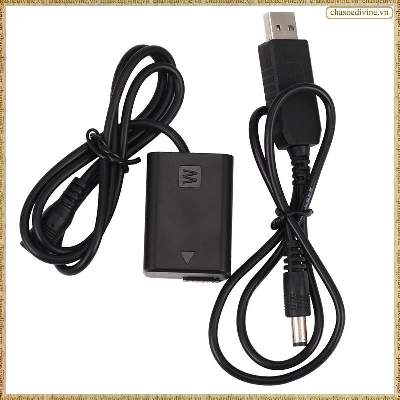 [K O G X] Pin giả Np-Fw50 W / Dc Power Bank (5V 2A) Bộ chuyển đổi Usb ...