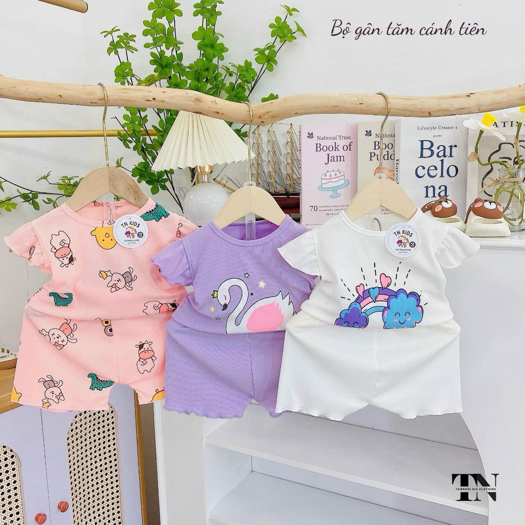 Bộ cộc tăm lạnh cánh tiên cổ chui cho bé | Shopee Việt Nam