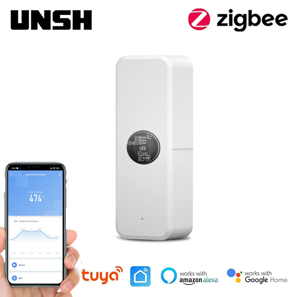 Tuya ZigBee 3.0 Cảm biến ánh sáng Cảm biến độ sáng Máy dò tia ZigBee Tự động hóa nhà thông minh ...