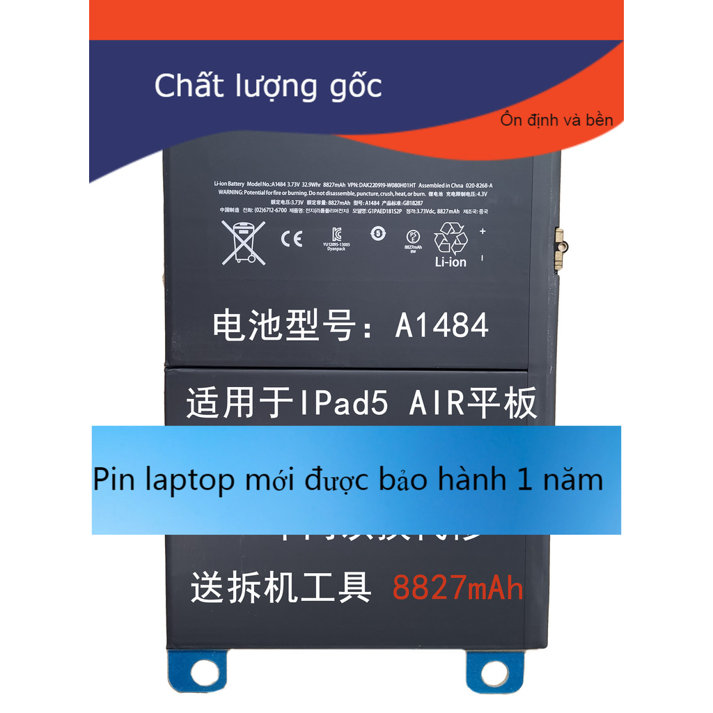 Pin máy tính bảng gốc mới A1484 cho ipad5 air A1474 A1475 A1484 | Shopee Việt Nam