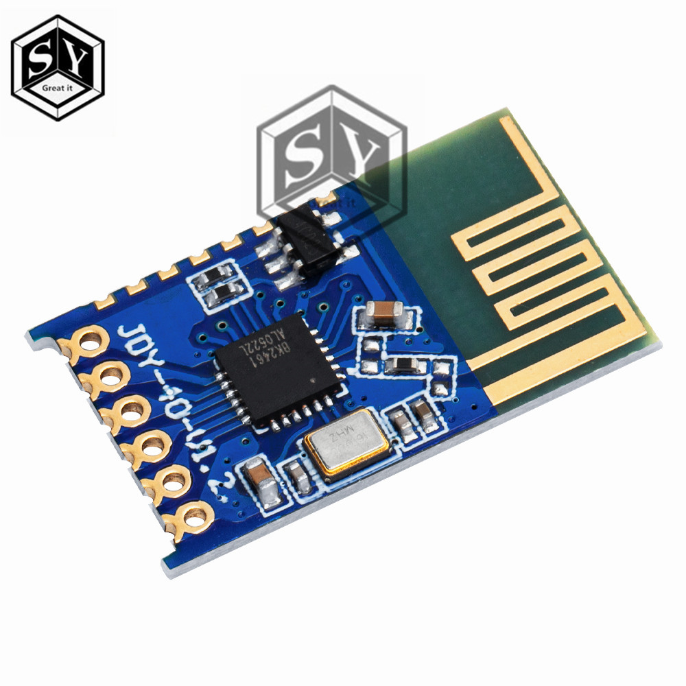 Mô-đun thu phát nối tiếp không dây 3.3-5v JDY-40 2.4GHz - TTL IO, Giao tiếp từ xa cho Arduino ...