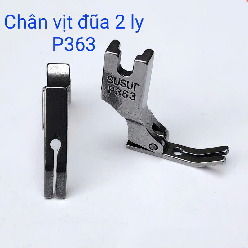 Chân vịt đũa SẮT 2 ly máy máy P363 dùng cho máy may công nghiệp 1 kim ...