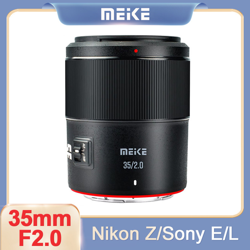 Meike 35mm F2 AF Auto Focus Full Frame Ống kính máy ảnh khẩu độ lớn cho Fuji XF XH2 XT5 XS20 ...