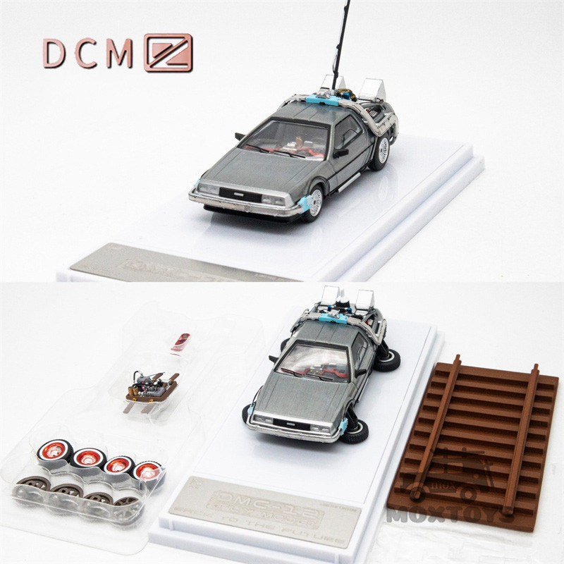 Dcm 1: 64 Back to the Future Time Machine Diecast Model Car | Shopee ...