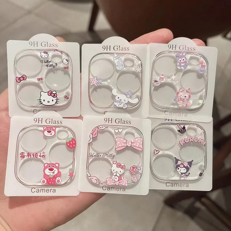 Cartoon pattern camera lens cover suitable for iPhone16ProMax Lens ...