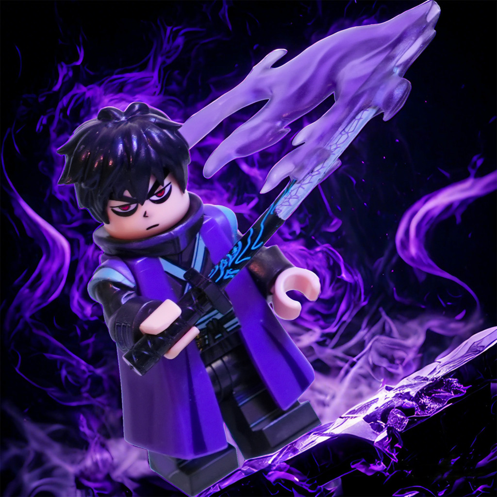 Tương thích với Lego Anime Series Assassin Wu Liuqi Magic Knife ...