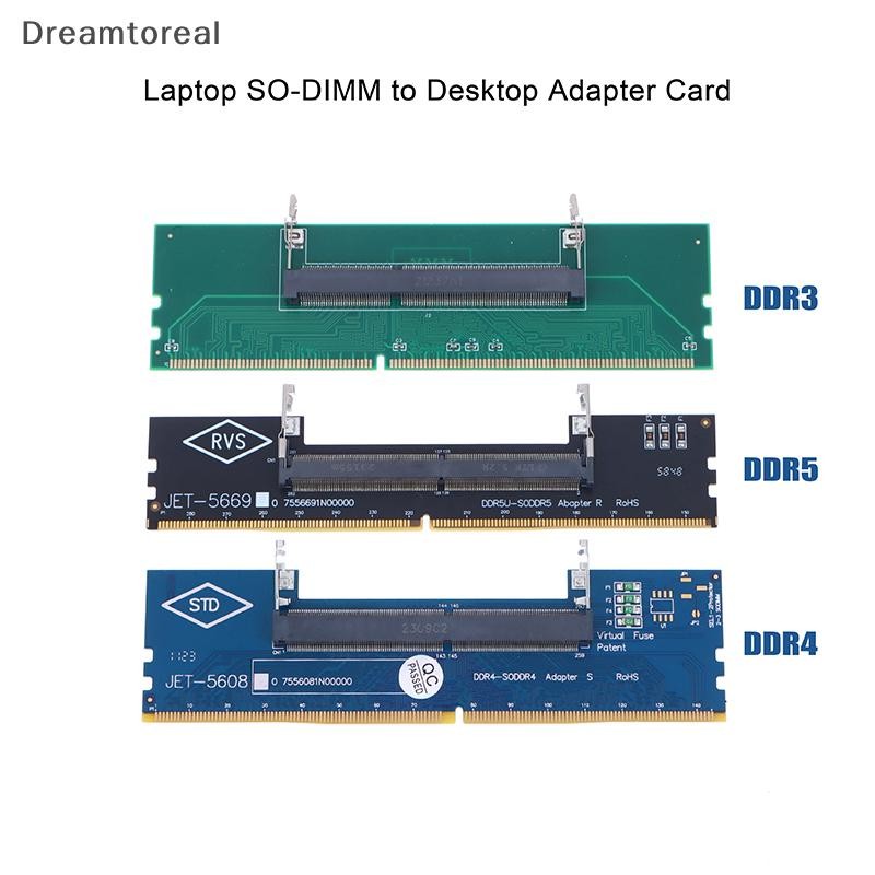 Demtl DDR3 DDR4 DDR5 Laptop SO-DIMM Sang Máy Tính Để Bàn Adapter Thẻ Chuyển Đổi Bộ Nhớ RAM Kết ...
