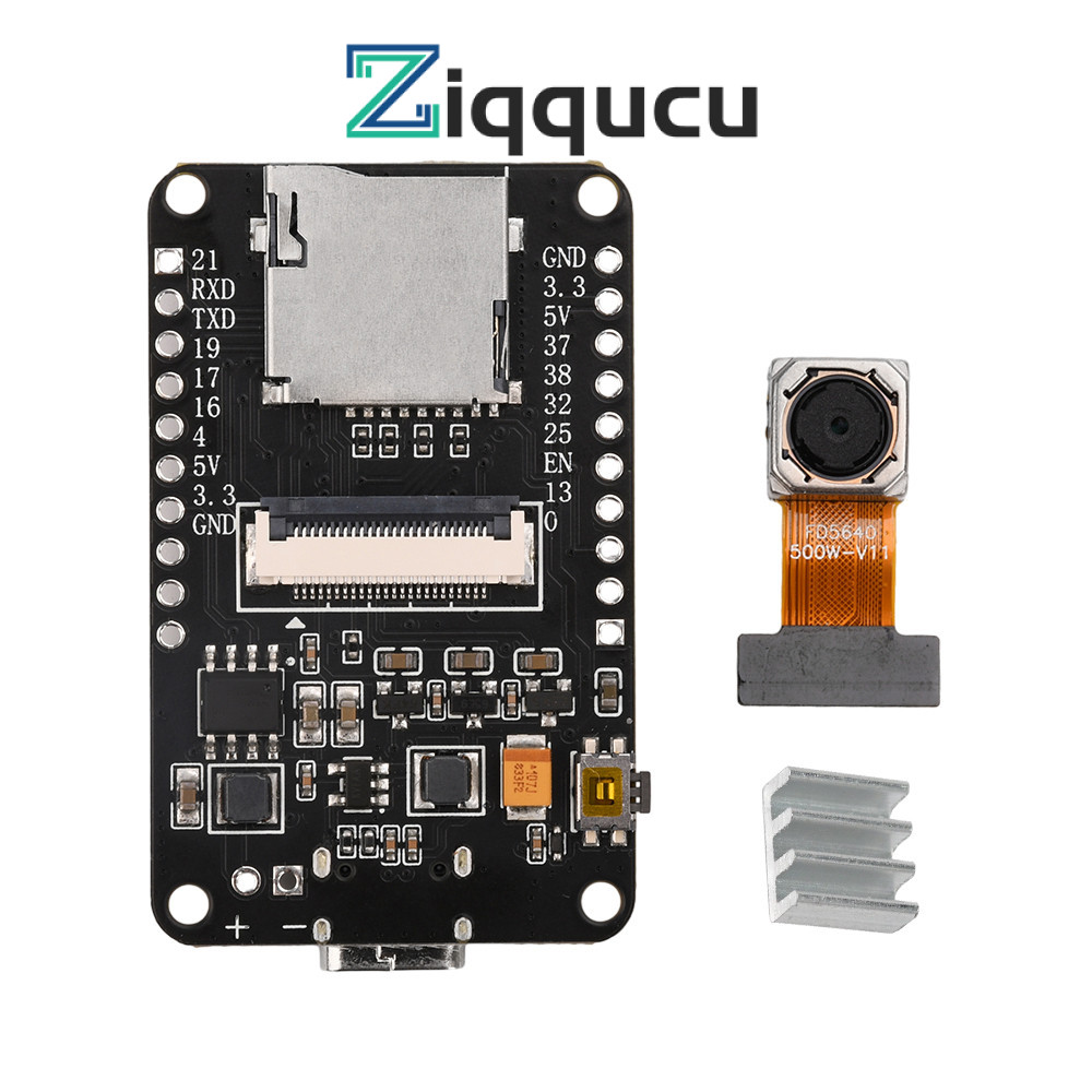 Ziqqcu ESP32-CAM bo mạch phát triển wifi mô-đun bluetooth CH340X OV5640 ...