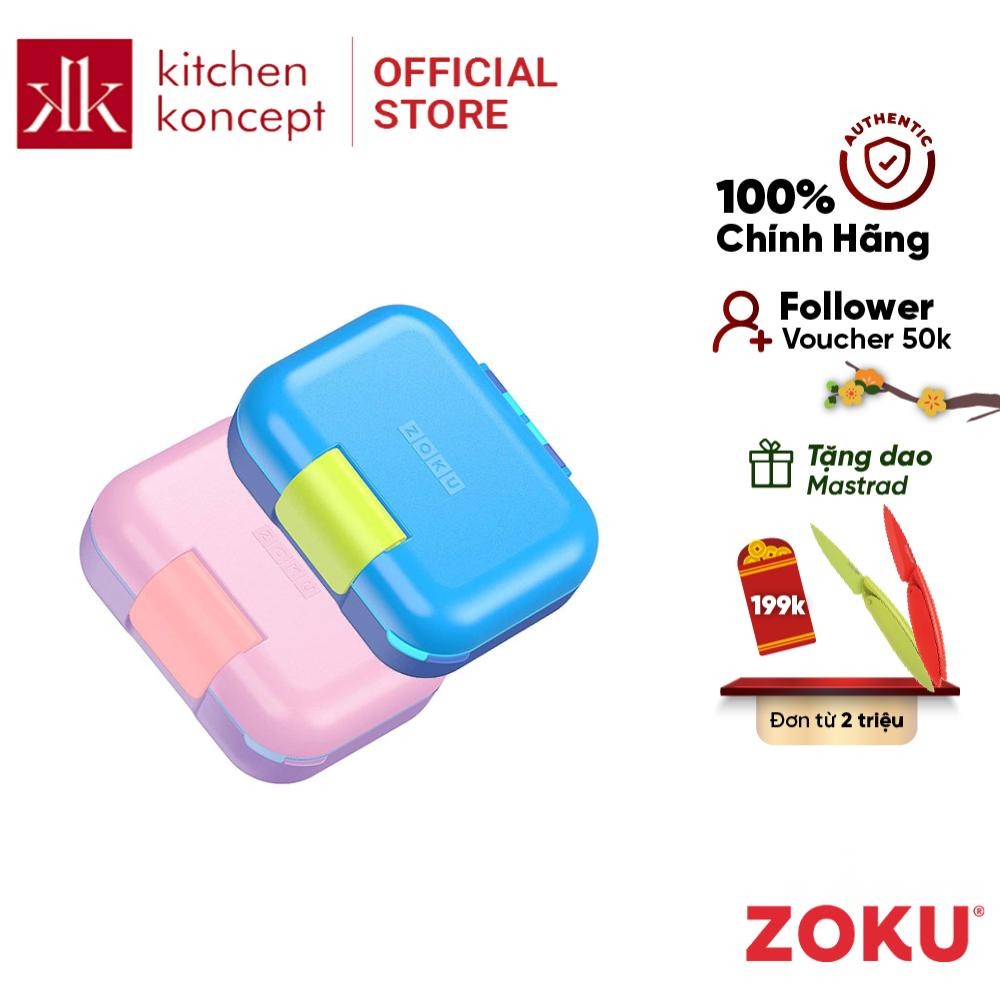 Bộ Hộp Đựng Cơm Bento Junior Zoku 2 Món - Hồng/Xanh | Shopee Việt Nam