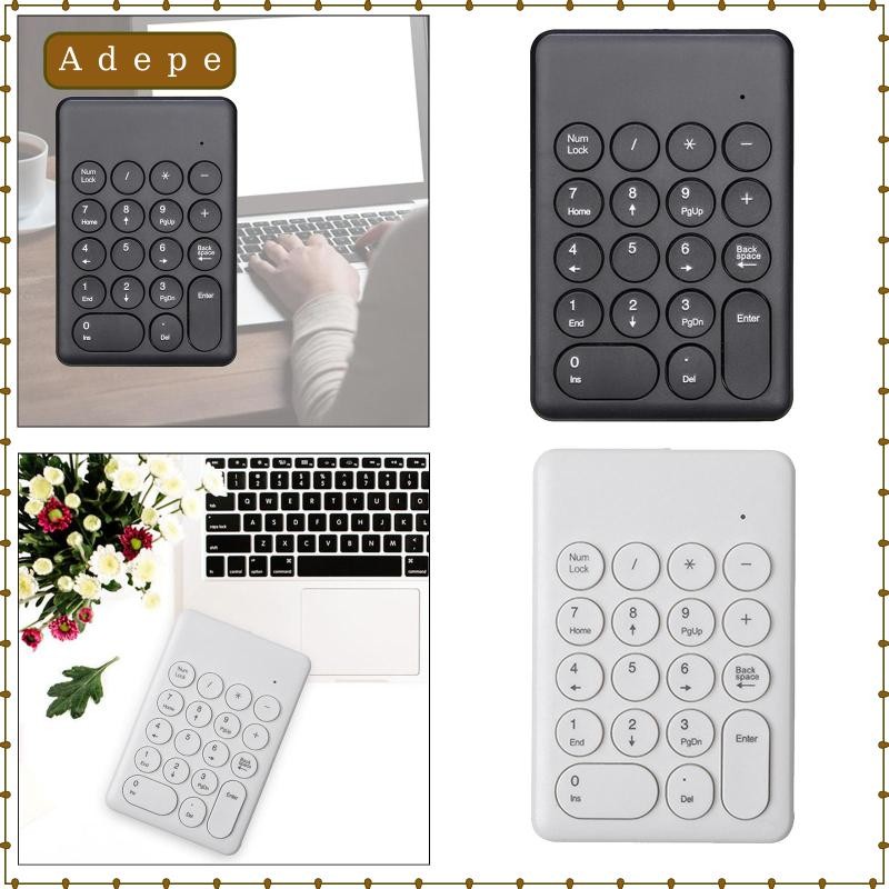 18 Phím Bàn Phím Số Bàn Phím Mini Chống Trượt Chạy Bằng Pin Cho Laptop ...