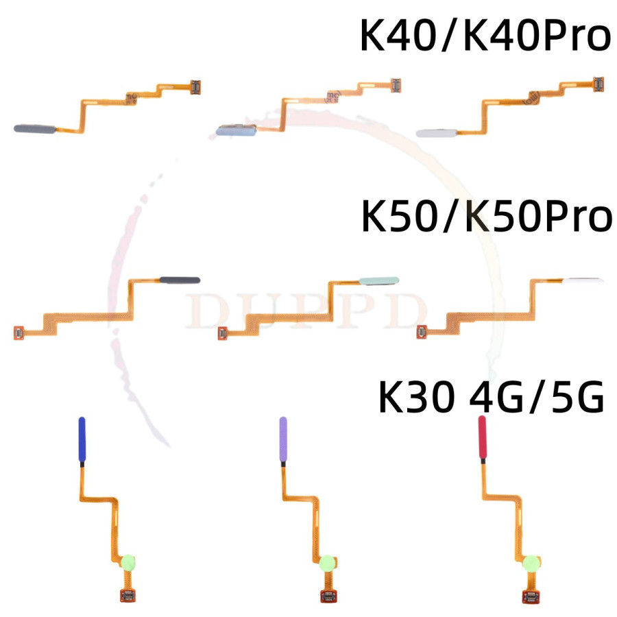1 Cái Cho Xiaomi Redmi K30 K40 K50 Pro K20 4G 5G Cảm Biến Vân Tay Chơi Game Trở Lại Nhà Phím ...