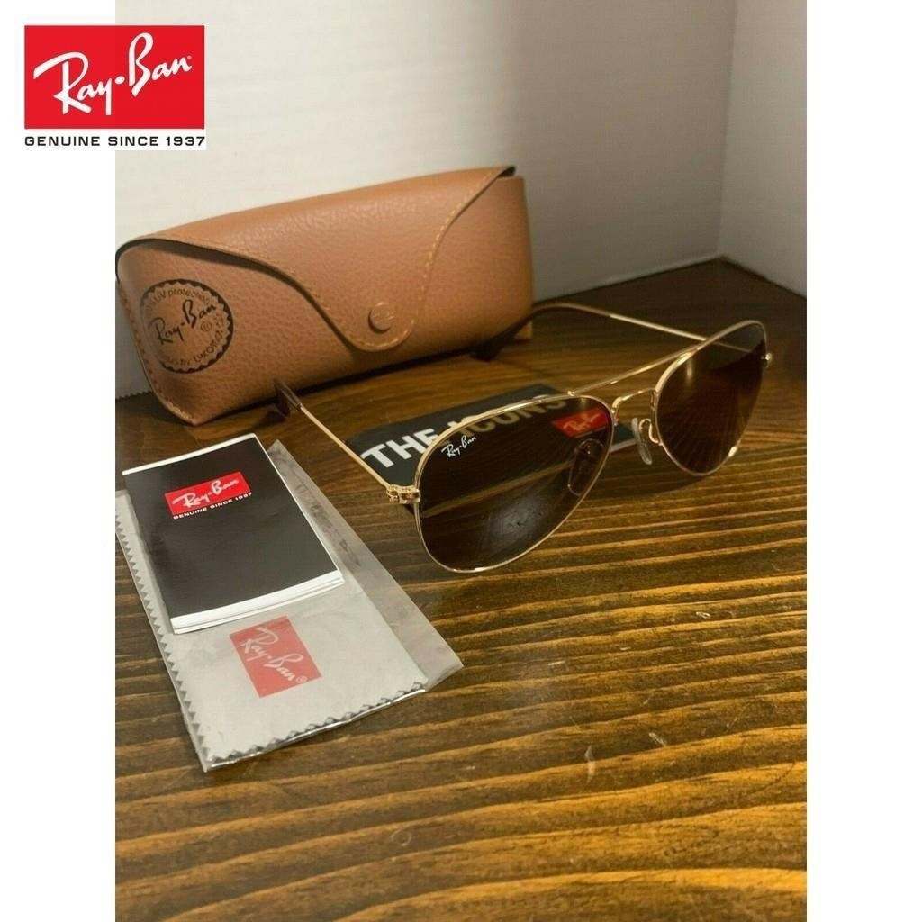 [Chính Hãng] Rayban RB3025 001/33 55mm Kính râm vàng nâu. | Shopee Việt Nam
