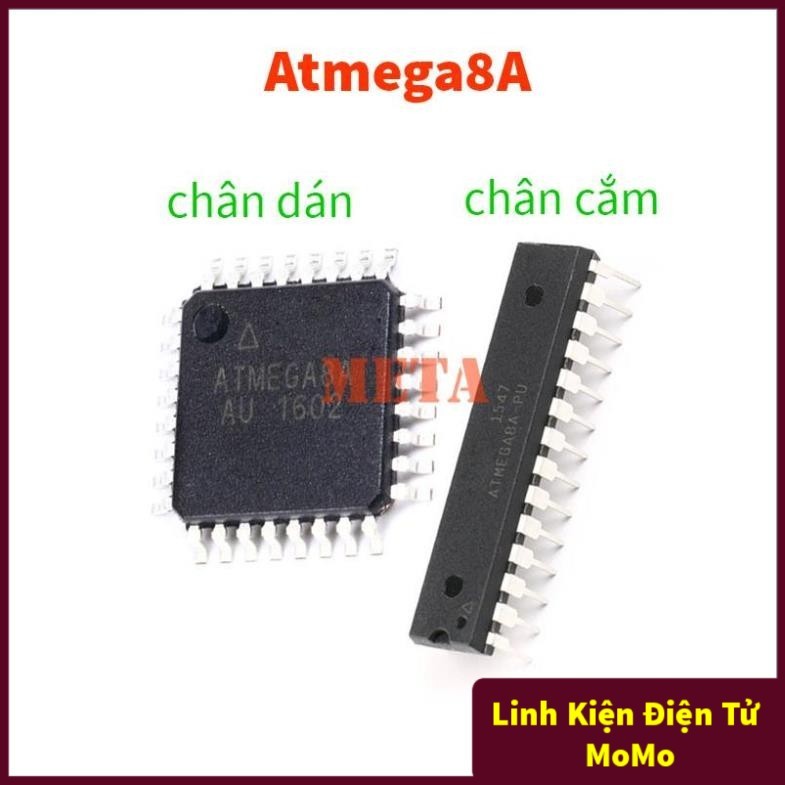 Atmega8-16PU Dip 28 - AVR Chân Cắm - Atmega8A-AU QFP32 Chân Dán, Atmega 8A, Atmega 8 | Shopee ...
