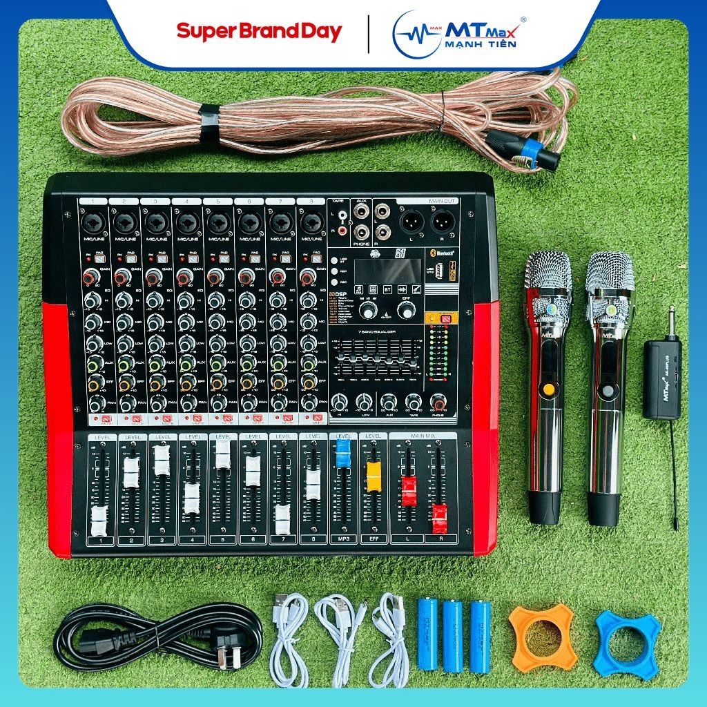 Combo Mixer F88 Pro Kèm Micro AK99 Plus - Thiết Kế Nhỏ Gọn Kết Nối Được ...