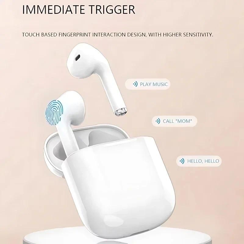 Tai nghe không dây i12TWS Tai nghe Bluetooth Cảm ứng thông minh Thể thao Tai nghe chống nước có ...