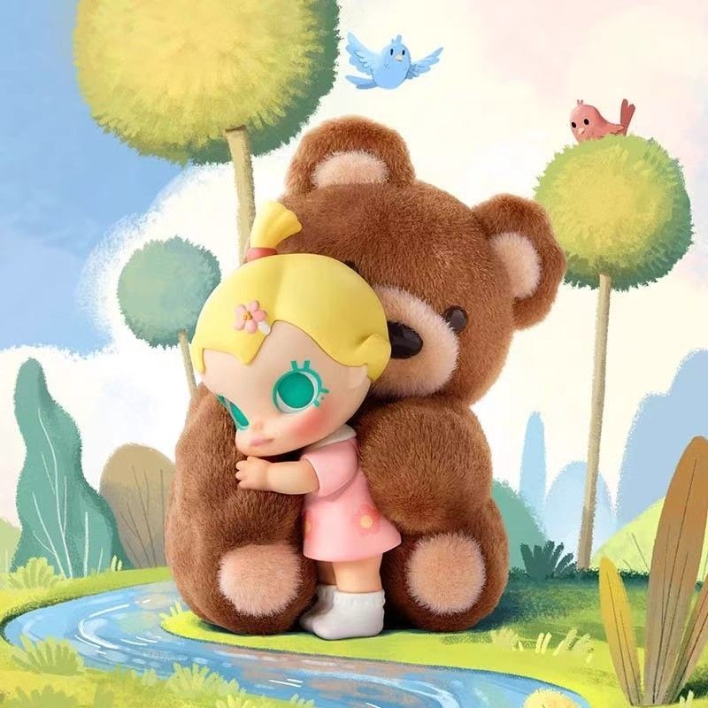 POPMART Baby Molly my huggable discovery series Đồ chơi nghệ thuật pop ...
