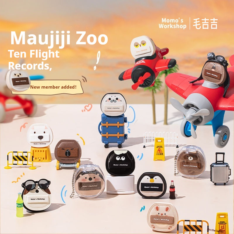 Momo 's Workshop Powder Puff Animal Series Pilot Phiên bản Air Cotton ...
