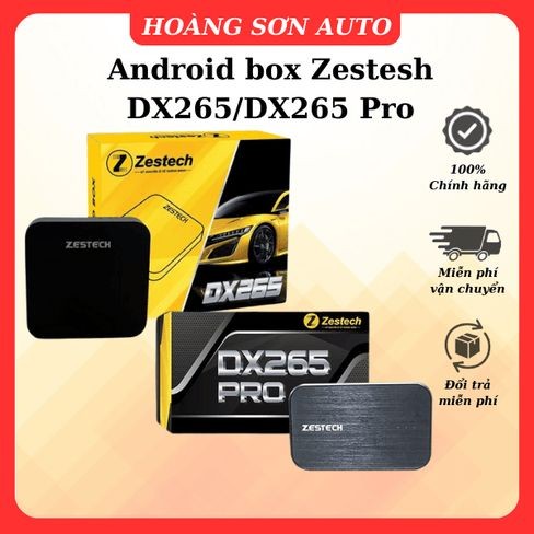 Android Box Zestech Dx265/Dx265 PLUS - Phiên Bản Mới(Qualcomm SM6225 ...