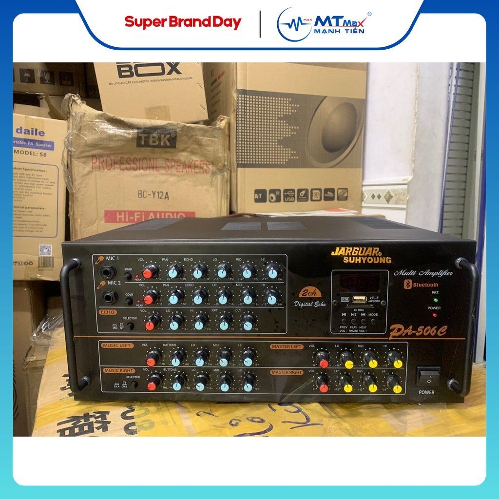 CTY MẠNH TIẾN AMPLY HÁT KARAOKE GIA ĐÌNH JARGUAR PA-506C CÓ 16 SÒ(Bảo ...