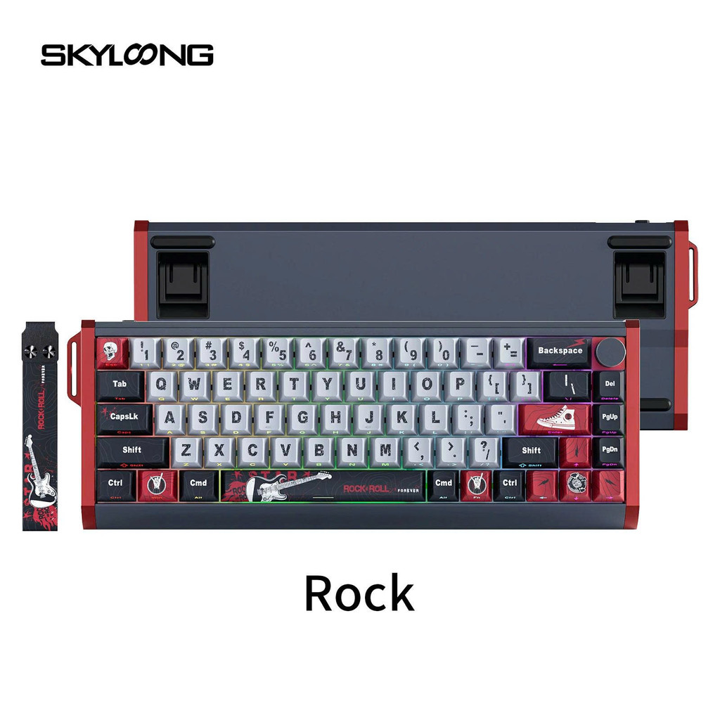 Bàn Phím Cơ Skyloong GK68HE Aluminum - Plateless Gasket, Switch Từ Tính ...