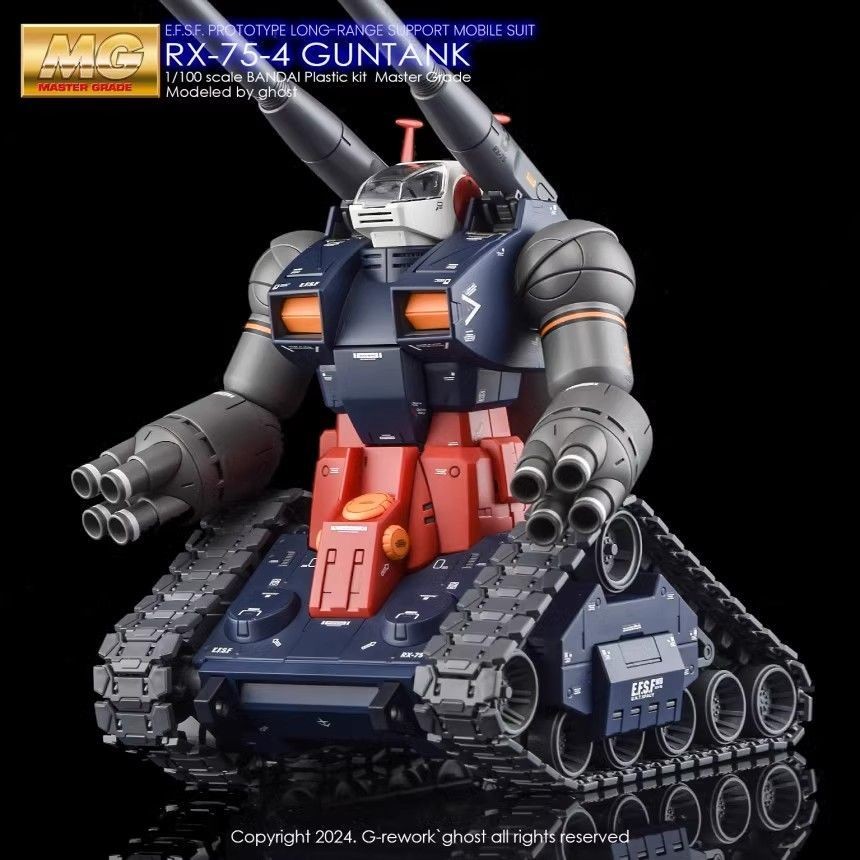 Bandai HGUG 007 1 / 144 GUNDAM Space Tank GUNTANK RX-75 GUNDAM GUNDAM ...