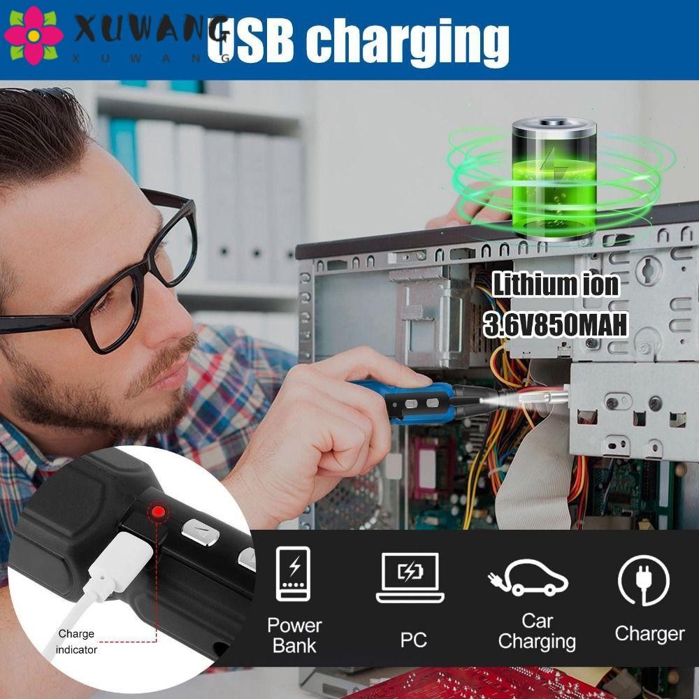 Trình điều khiển vít điện XUWANG 3.6V đa năng cho gia đình | Shopee Việt Nam