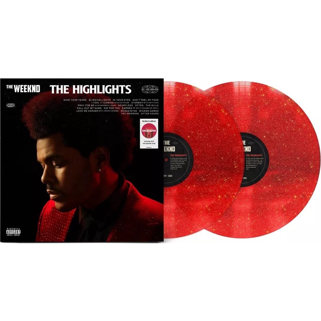 The Weeknd – The Highlights 2 x Vinyl Red Sparkle đỏ | Shopee Việt Nam