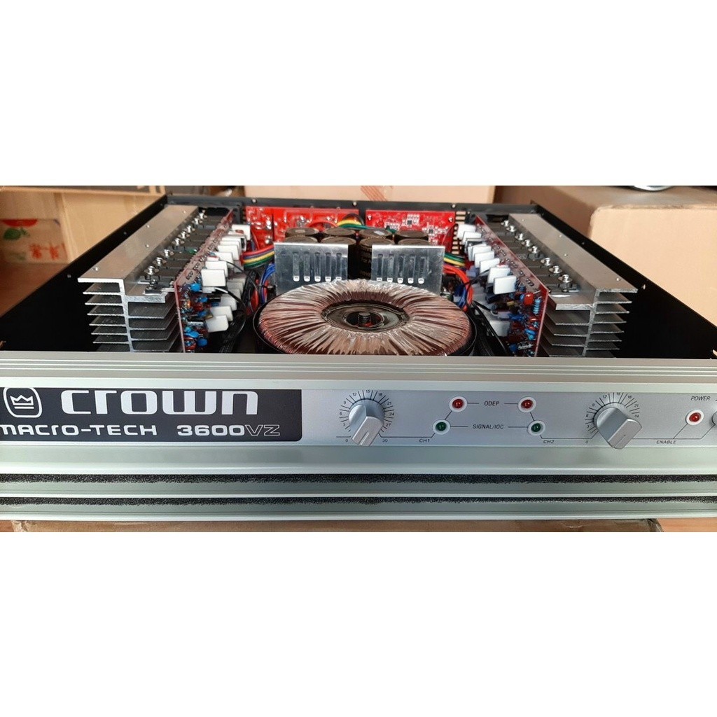 Main đẩy công suất Crown 3600 VZ ( Hàng Nhập Khẩu 32 sò, công suất 800w ...