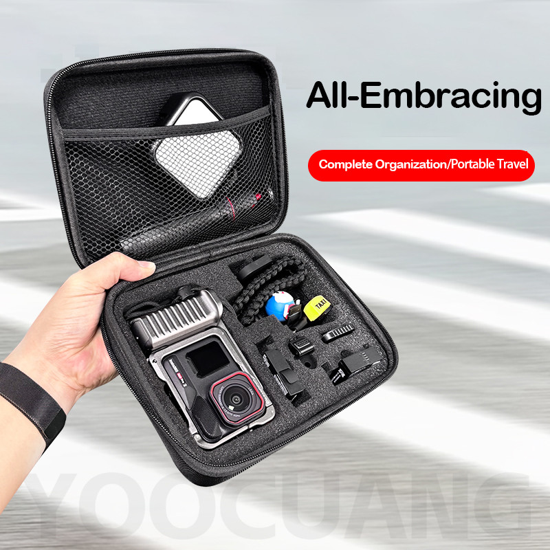 Dành Cho Insta360 Ace Pro 2 Xplorer Grip Kit Túi Tổ Chức Hỗ Trợ Lưu Trữ ...