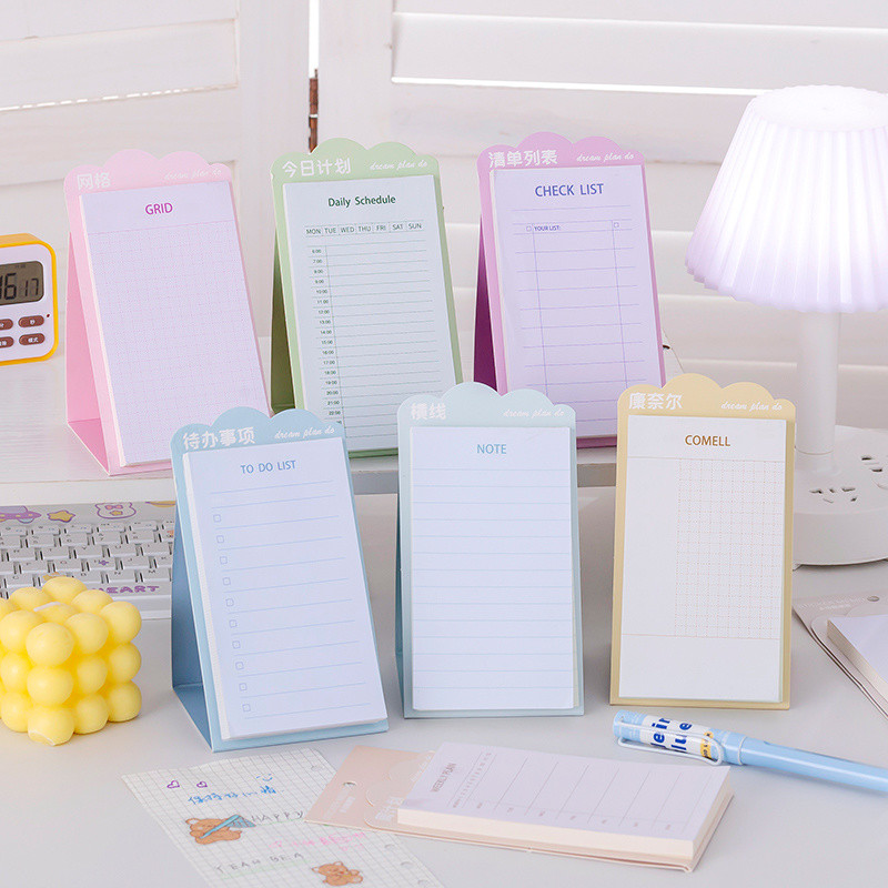 New Product#Morandi Niche Vertical Memo Pad Cheap Internet Celebrity ...